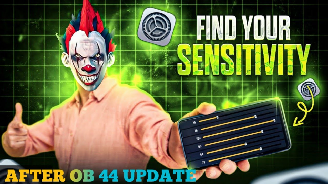 200 Sensitivity free fire || Garena OB44 update 200 sensitivity - YouTube
