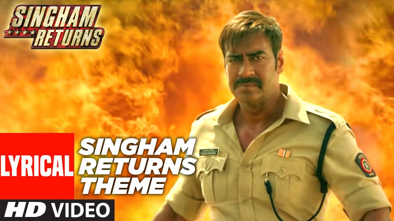 Singham Returns Theme(Lyrical) | Meet Bros Anjjan feat. Mika Singh | Ajay Devgn, Kareena Kapoor ...