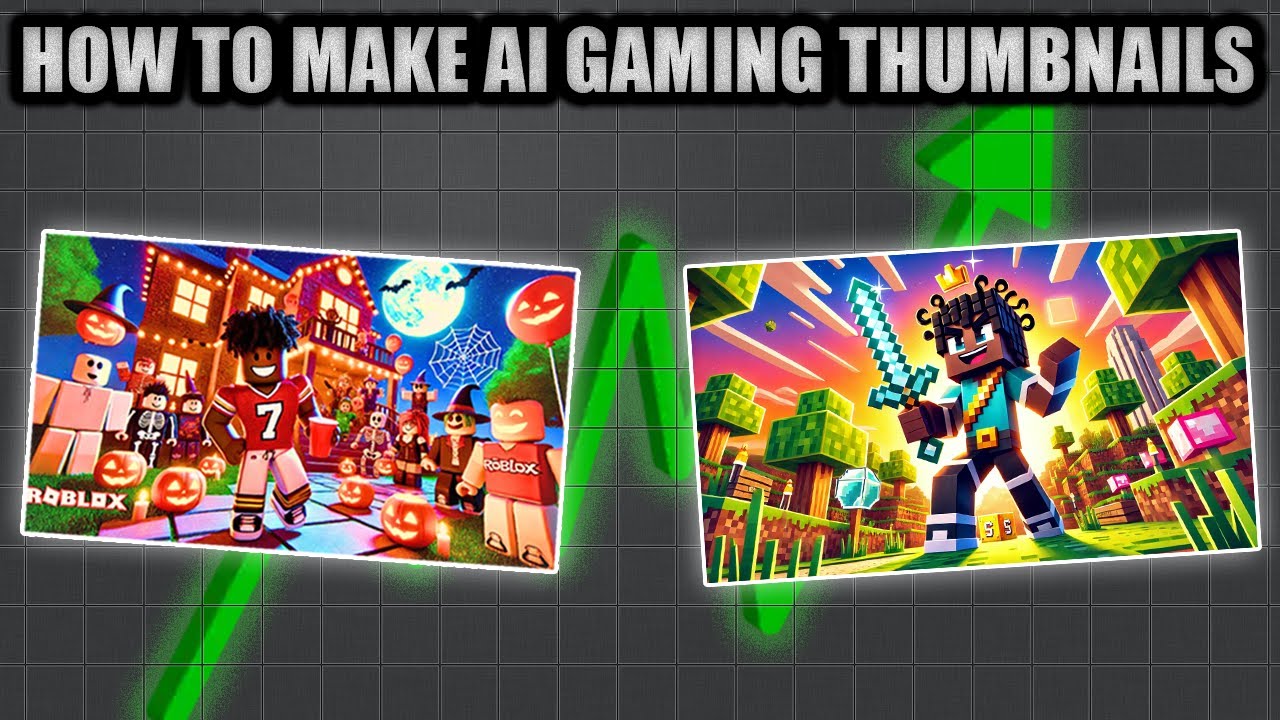 How To Make Viral AI THUMBNAILS for Your Gaming Channel For FREE! (2024 ...