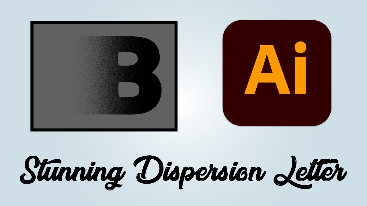 How to Create Stunning Dispersion Letter Effects in Adobe Illustrator ...