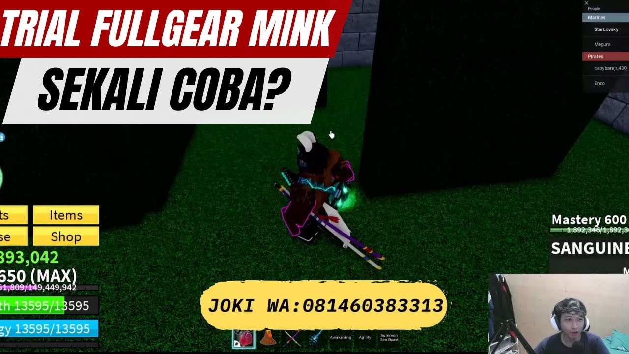 CERITA JOKI : TRIAL GEAR TERAKHIR MINK SUSAH? - YouTube