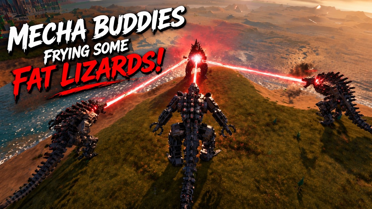 Mecha Bros Wiping Out Every Lizard in Tokyo! | Project Universe ...