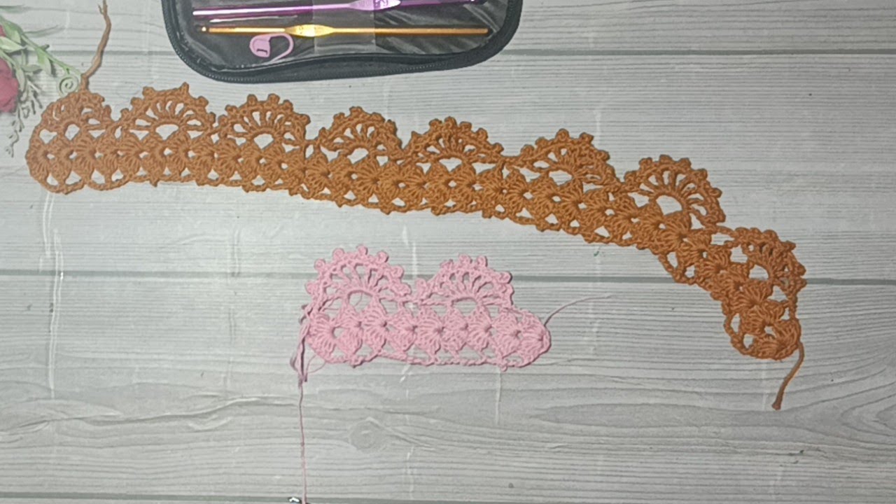Very easy beautiful crochet lace making idea's at home/ made by crochet ...