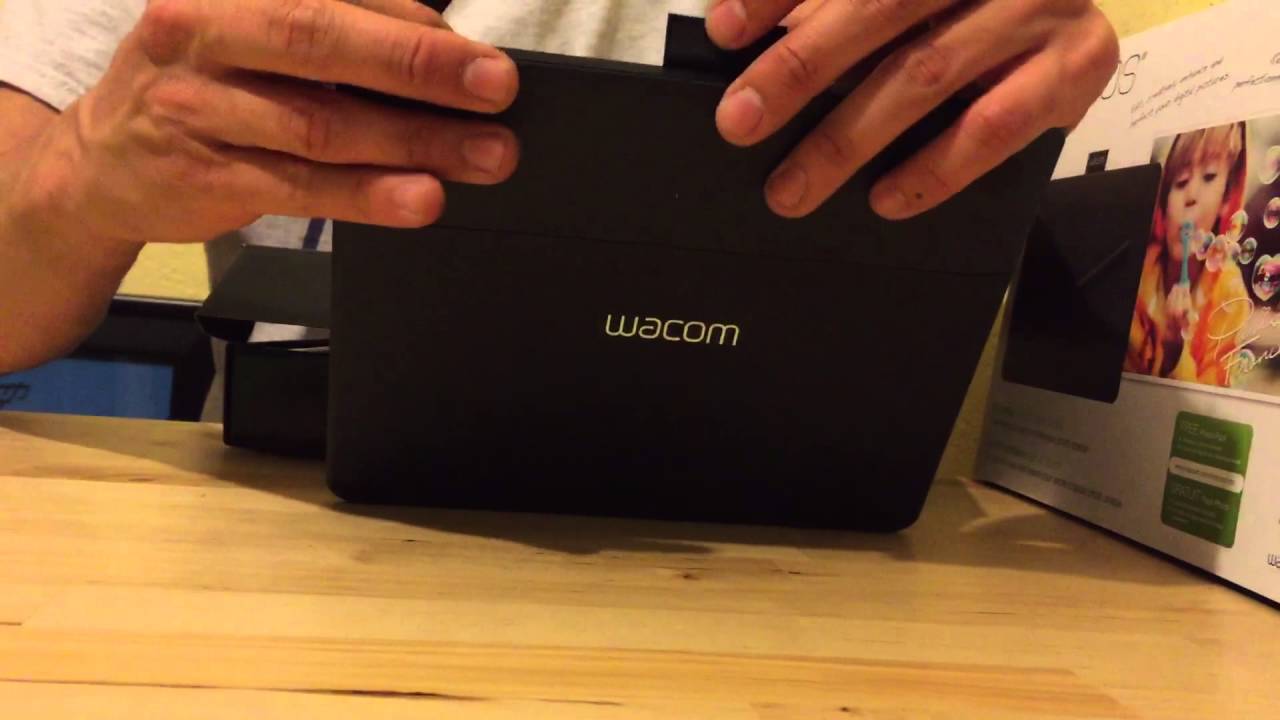 Wacom Intuos Photo CTL-490 UNBOXING - YouTube