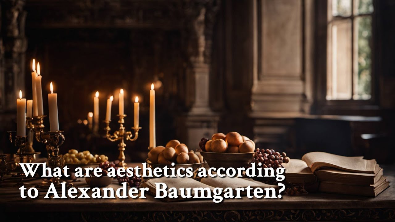 What are aesthetics according to Alexander Baumgarten? | Philosophy ...