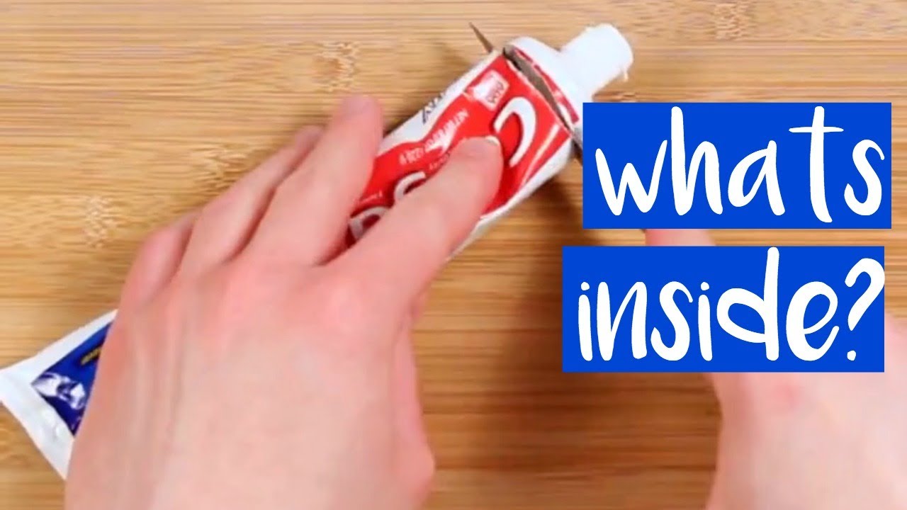 WHATS REALLY INSIDE TOOTHPASTE! (SHOCKING) - YouTube