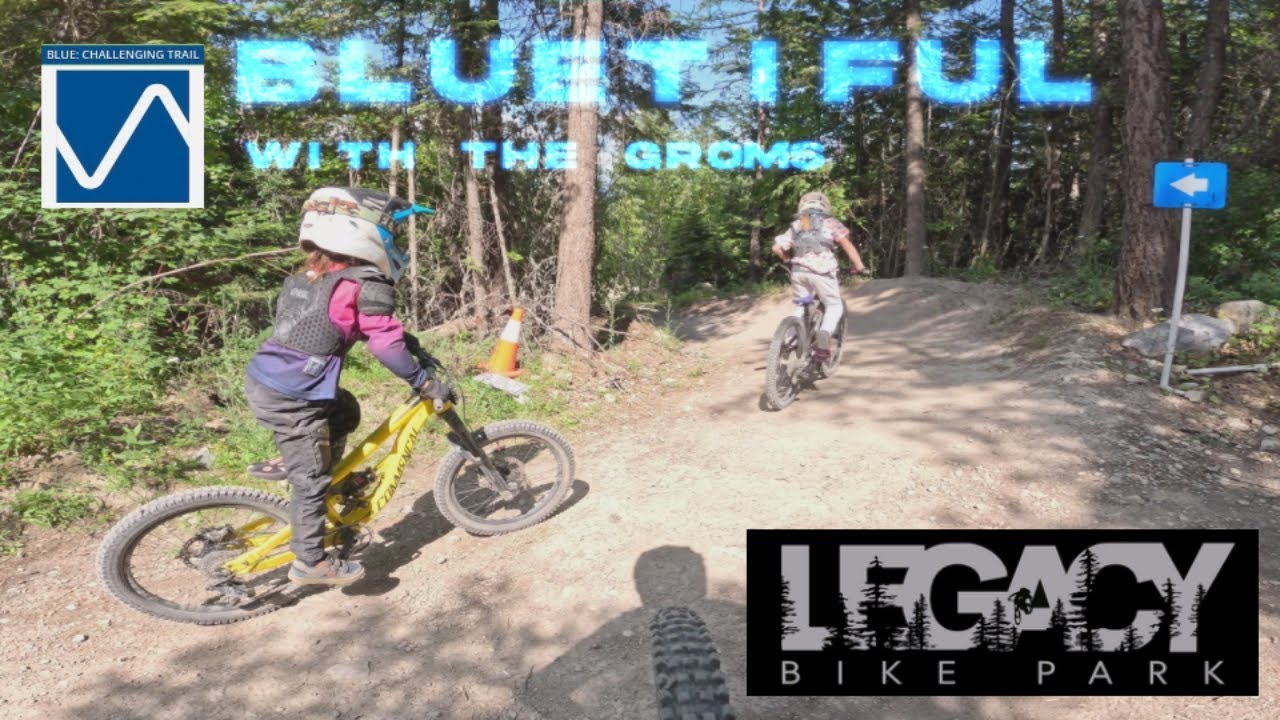 Groms at Legacy Bike Park // Hurricane Jake and Millicent // Bluetiful ...