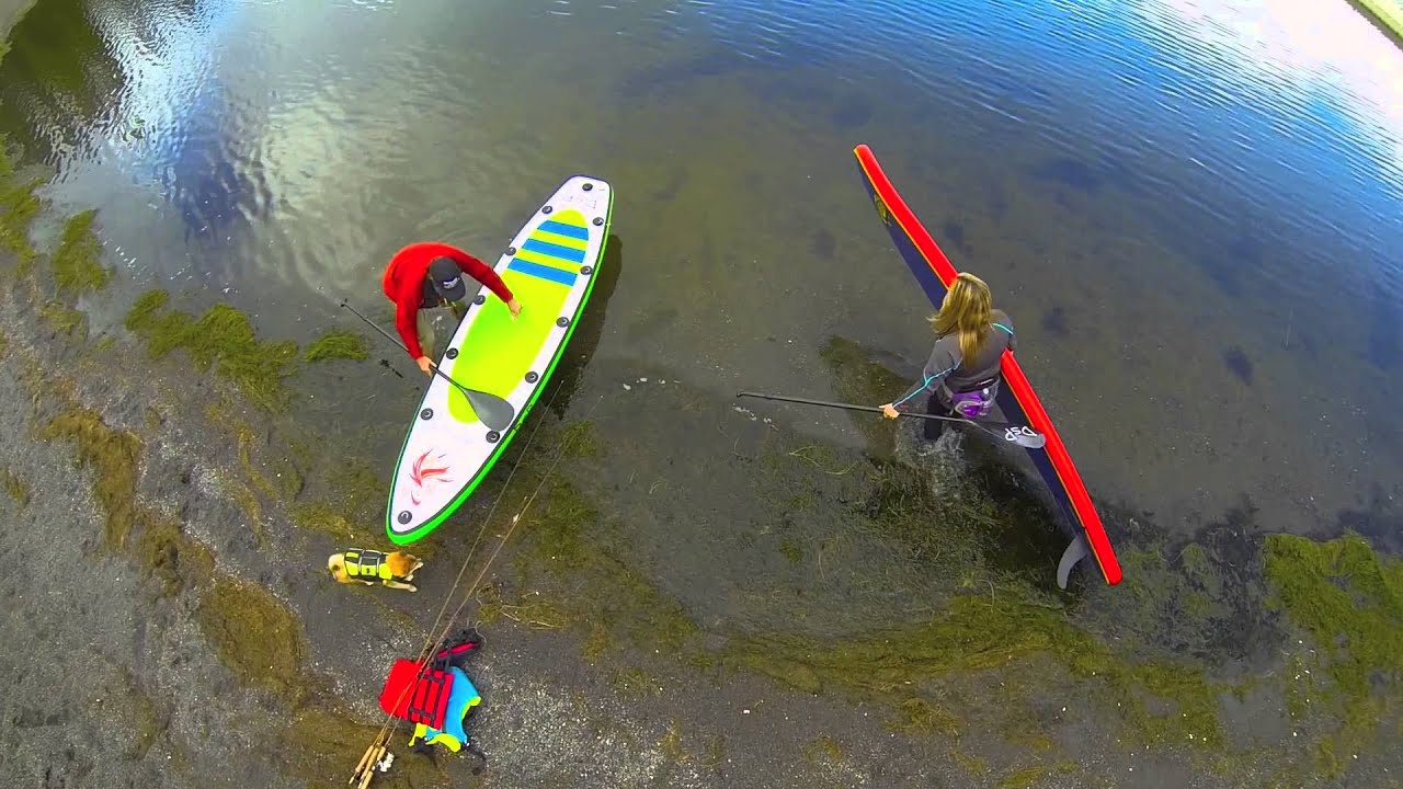 DAVE SCADDEN'S SUP HEBGEN LAKE - YouTube