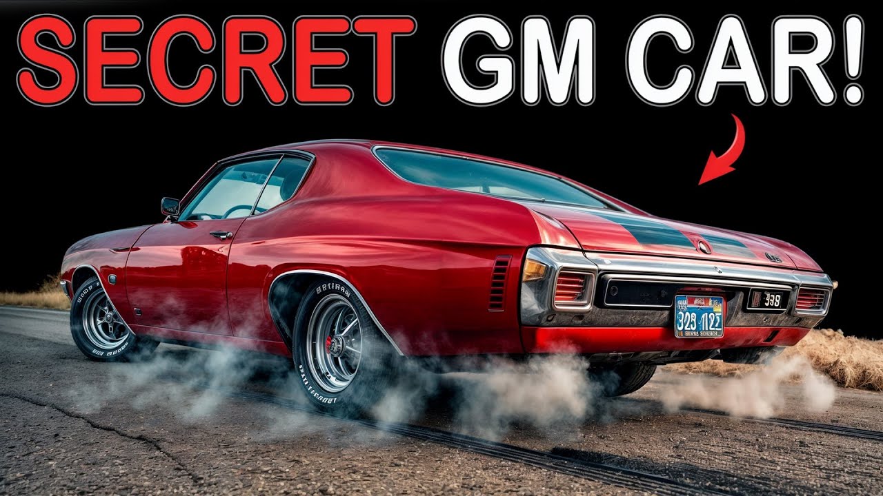 GM Built 3 Super Muscle Cars… Then Made It DISAPPEAR! - YouTube