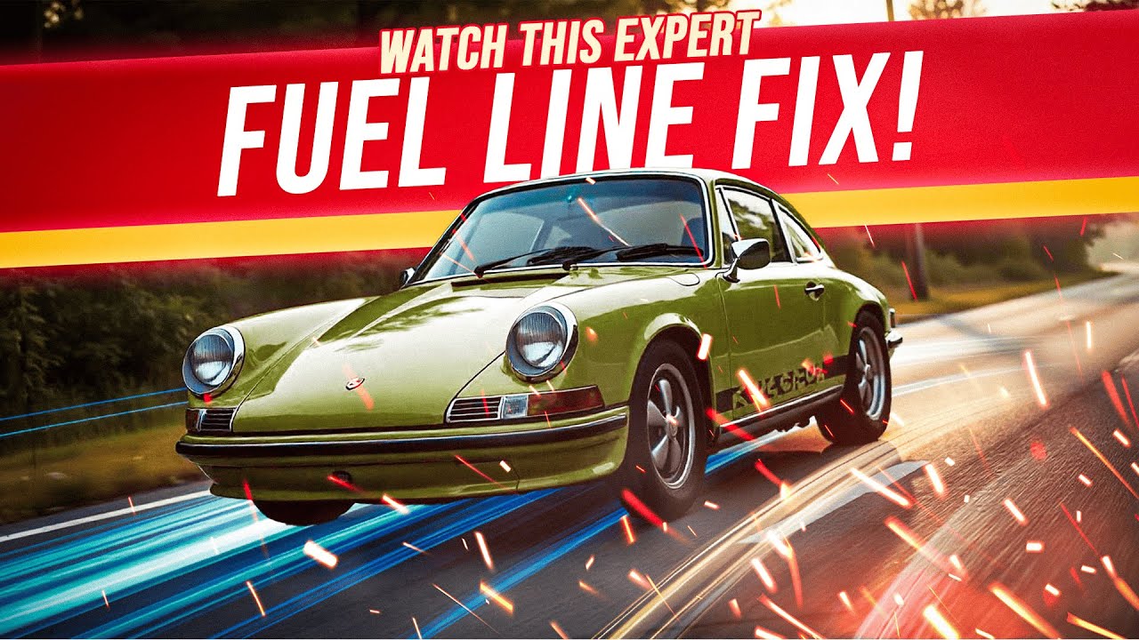 Bad Fuel Line? Watch How We Save This Classic Porsche 911E! - YouTube