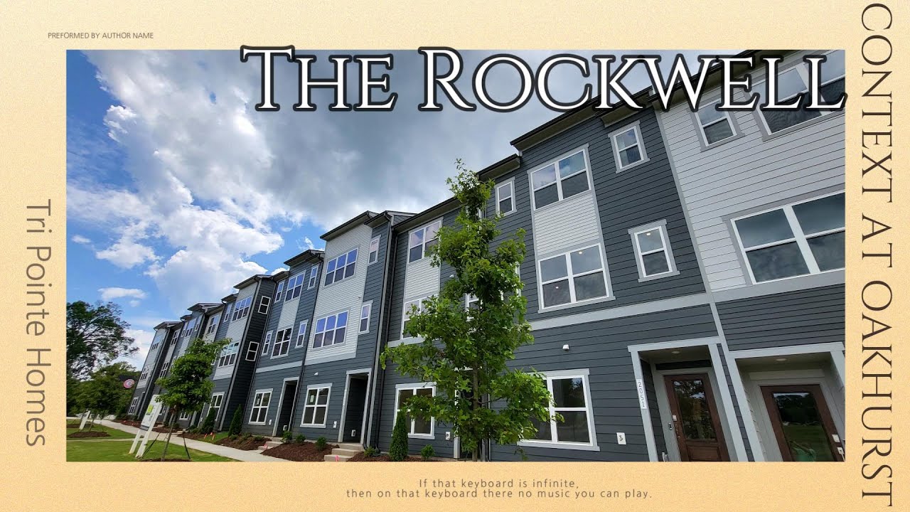 ️‍🔥Artisan Finishes! Rockwell, New Build Townhome | Tri Pointe - YouTube