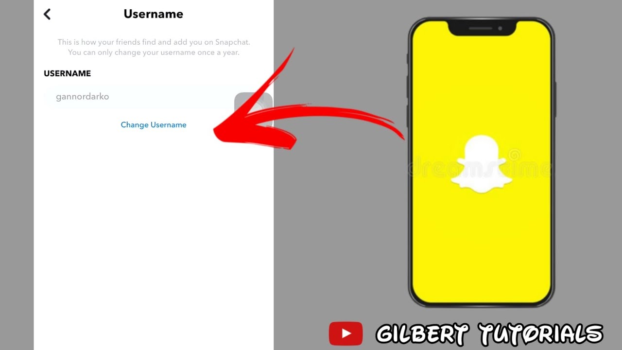 How to change your Snapchat handle - YouTube