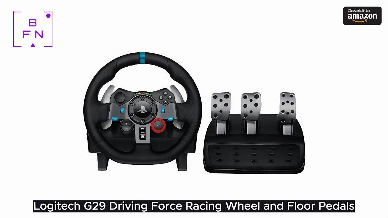 Logitech G29 Driving Force Racing Wheel and Floor Pedals, Real Force ...