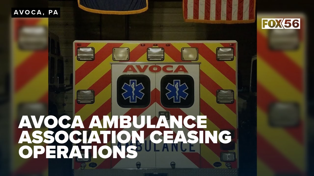 Avoca Ambulance Association ceasing operations - YouTube