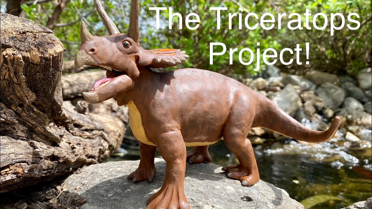 How To Make A Stop Motion Dinosaur The Triceratops Project! - Part 1 ...
