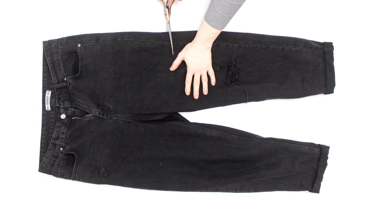 STYLISH RECYCLING IDEA FROM OLD JEANS 🔥 Jeans Recycle - YouTube