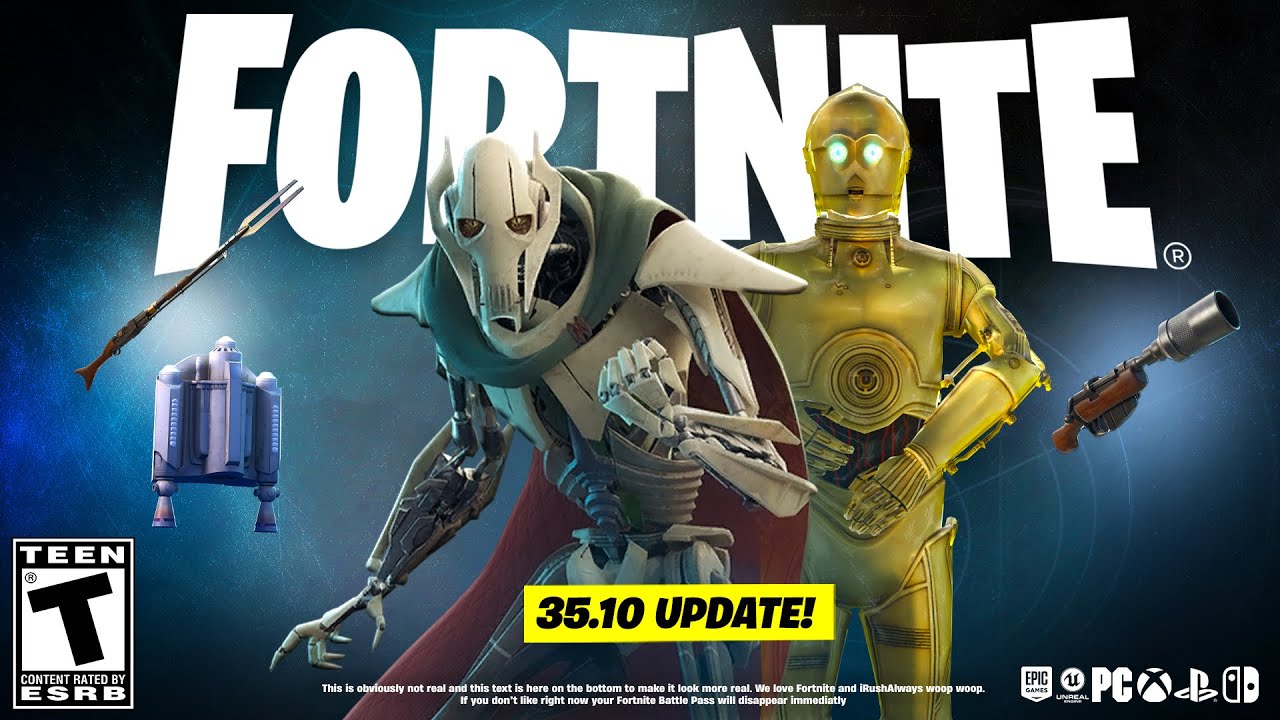 Fortnite's NEW UPDATE is Here! (35.10) - YouTube