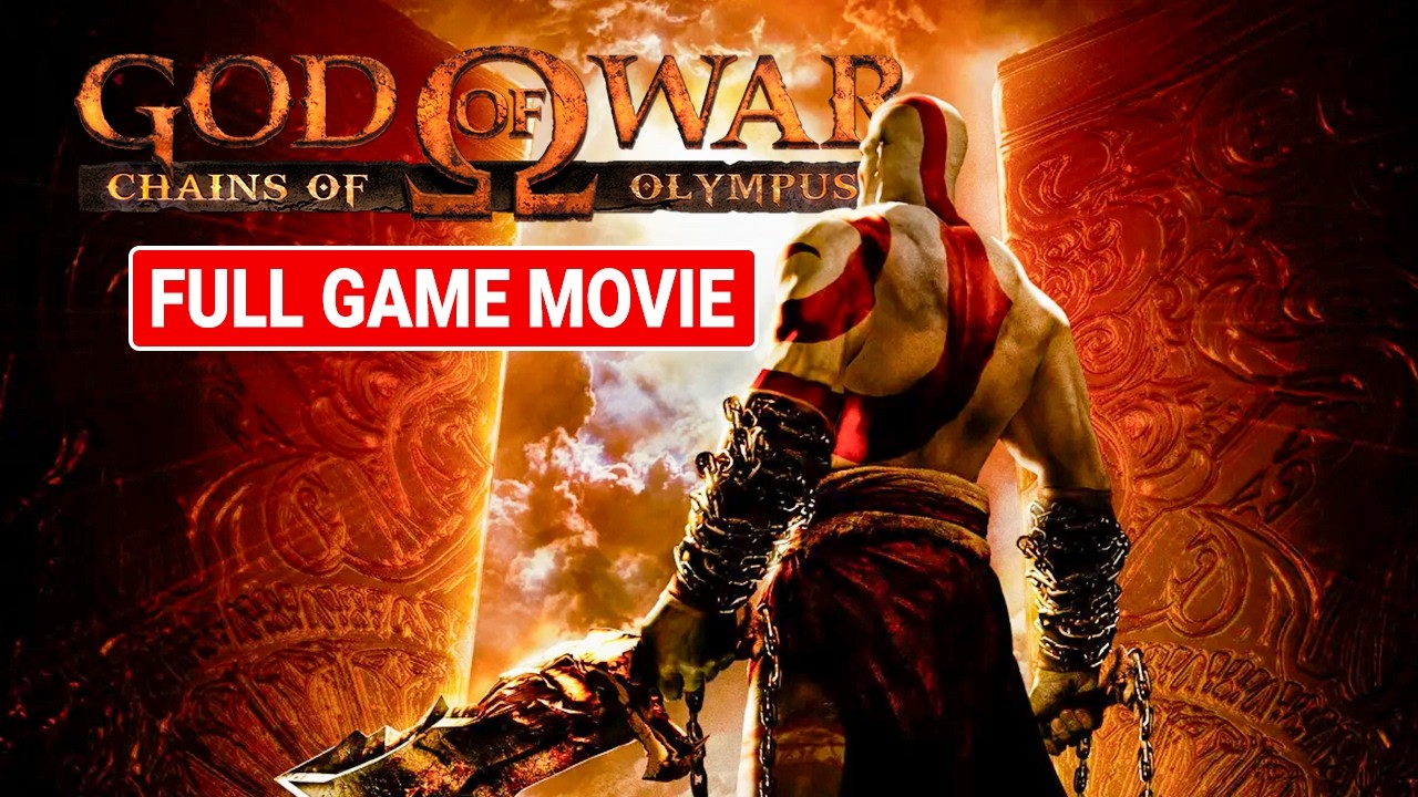 God of War: Chains of Olympus Full Game Movie (HD REMASTERED) | Epic ...