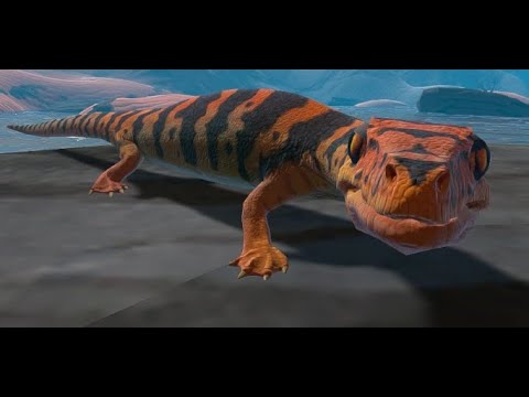 I Am A Lizard... BUT I CAN GO ON LAND? (Feed And Grow Fish) - YouTube
