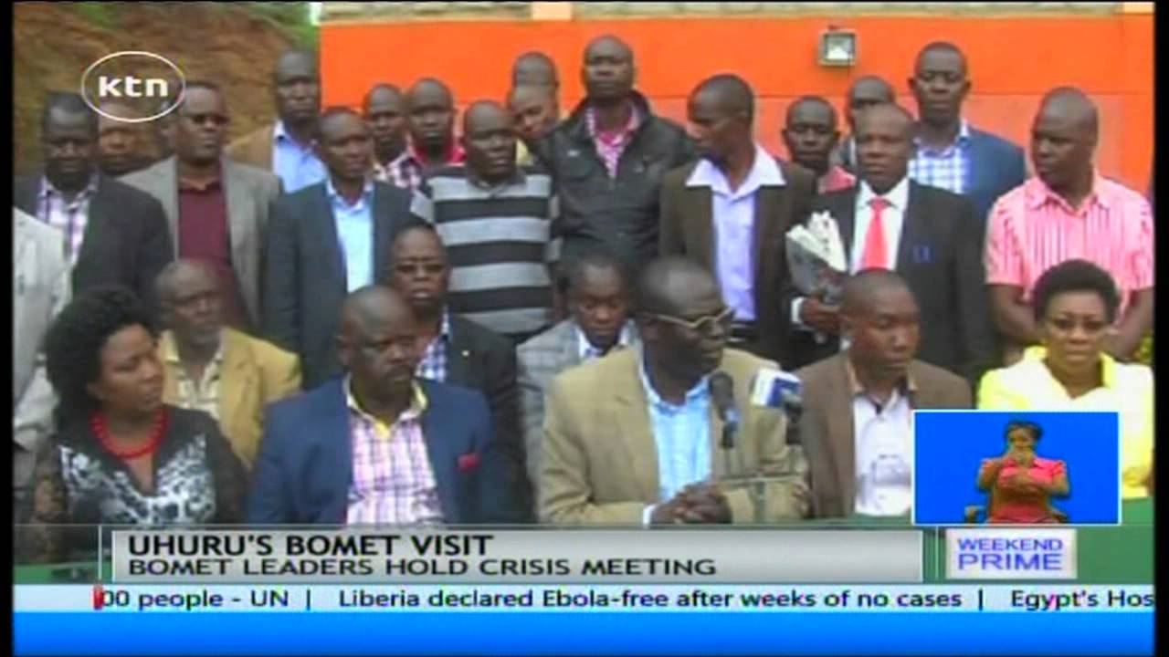 A crisis meeting of all Bomet leaders was convened in Bomet county ...
