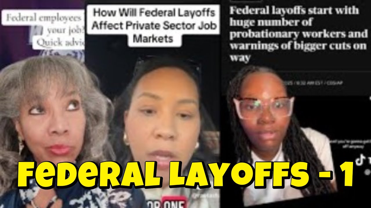 Federal layoffs - Part 1 - YouTube