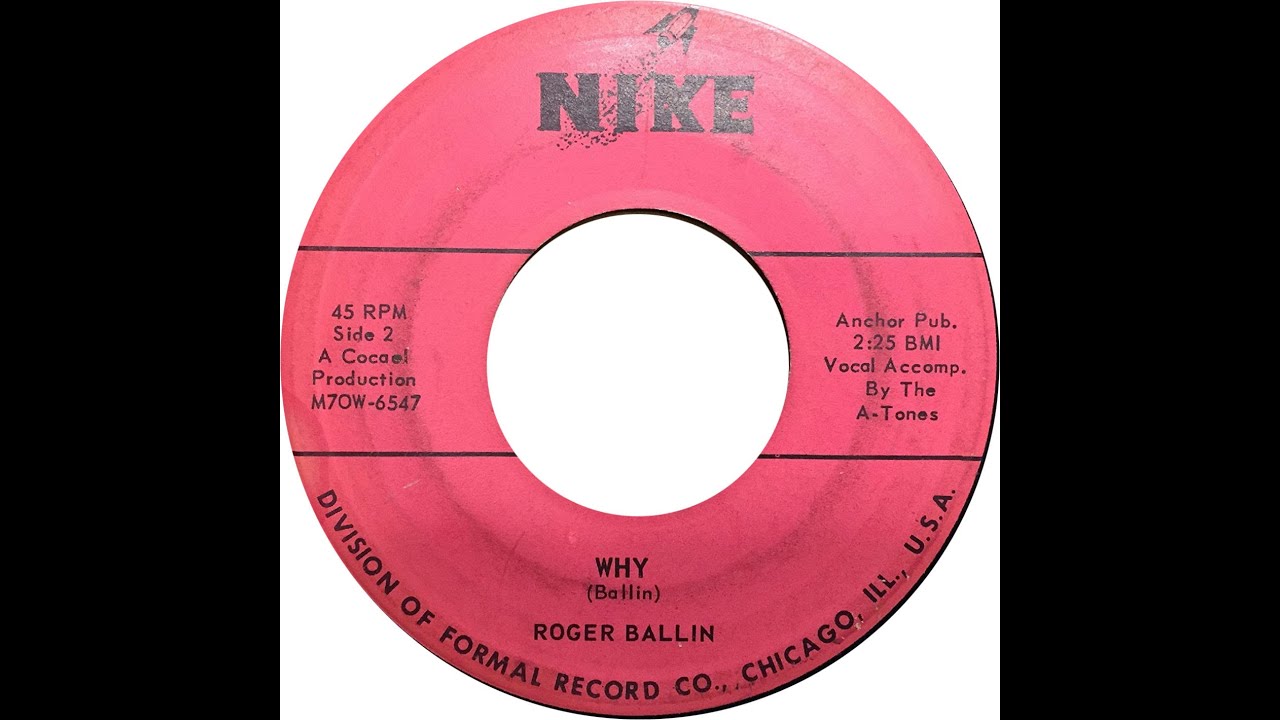 ROGER BALLIN & THE A TONES WHY - YouTube
