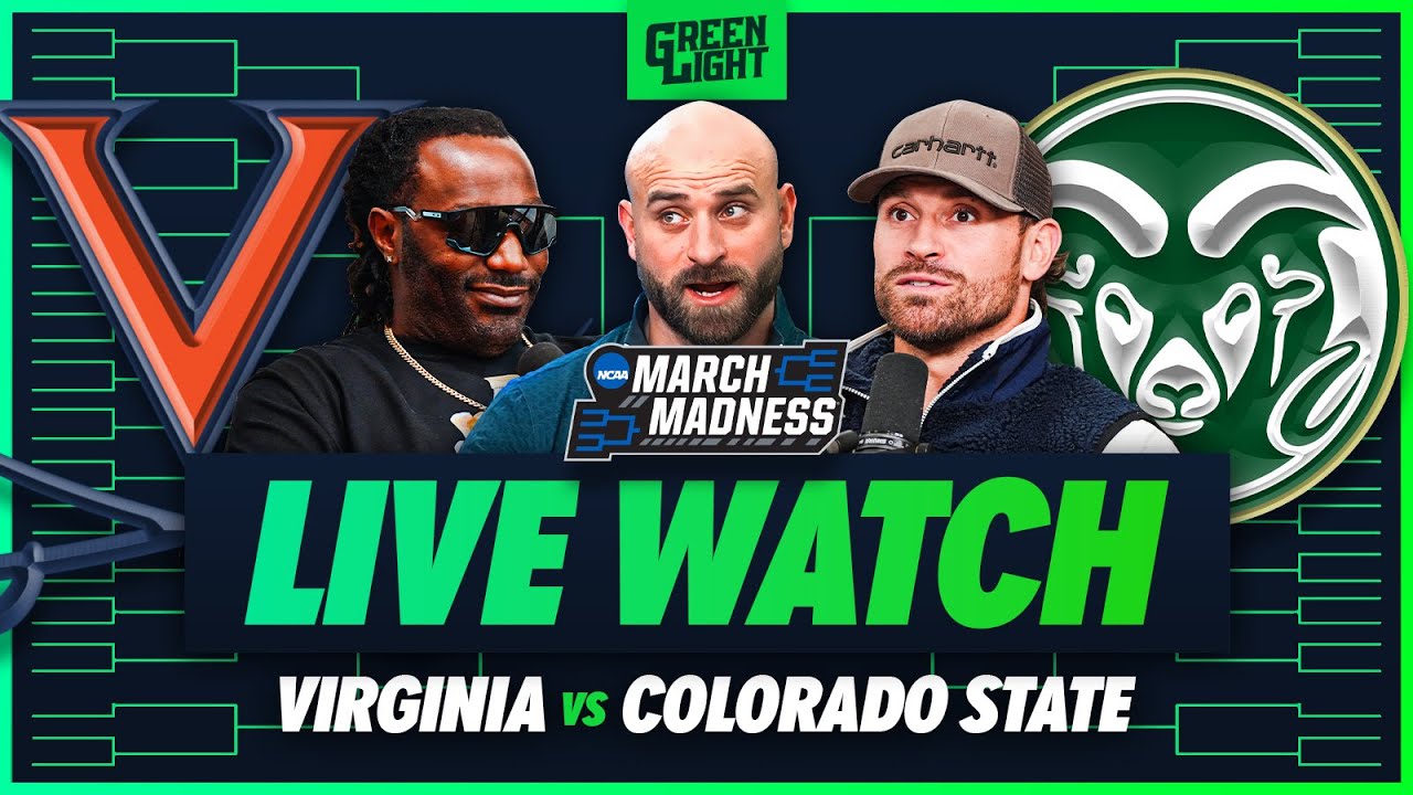 NCAA March Madness: UVA vs Colorado State Play In Live Reaction - YouTube
