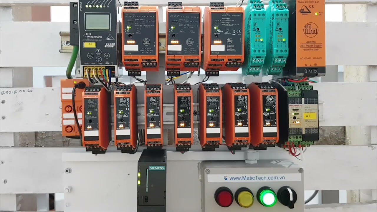 Mạng truyền thông công nghiệp AS-Interface (AS-i) | Siemens, Pepperl+Fuchs, ifm, Bihl+Wiedemann ...