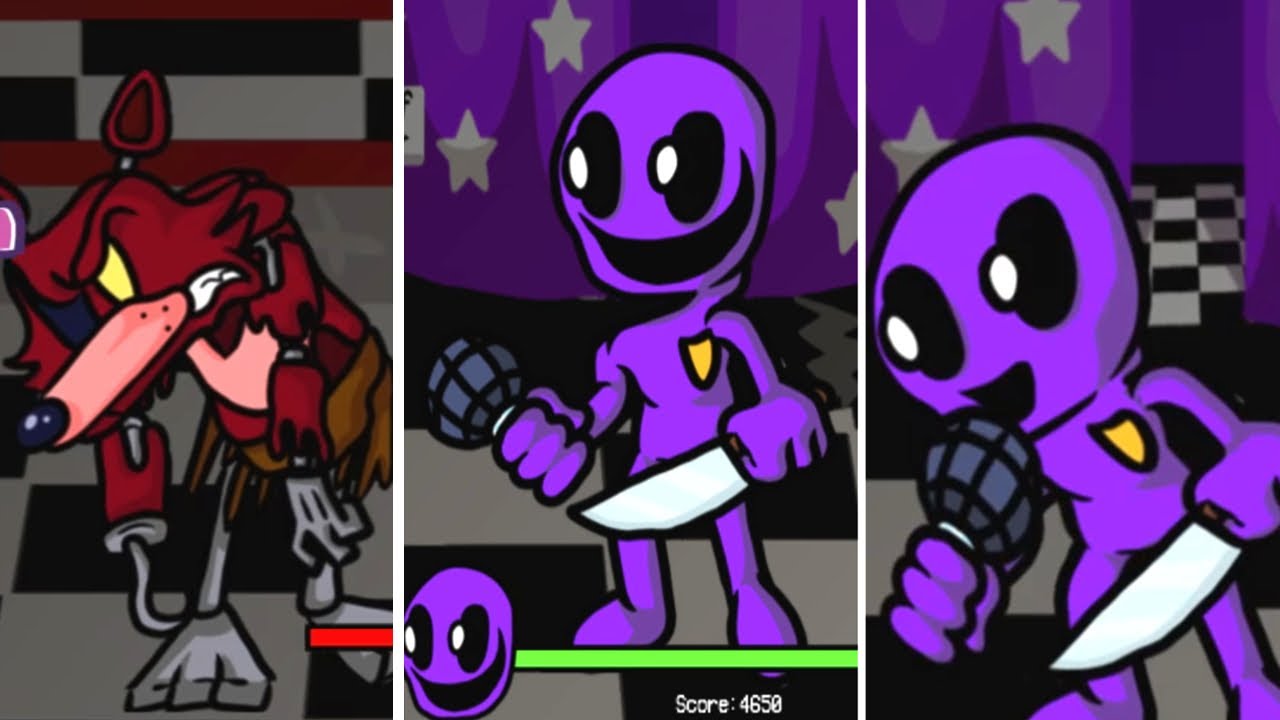 Five Nights Funkin' Full Night 2 VS Foxy (Hard Only) FNF FNAF Showcase ...
