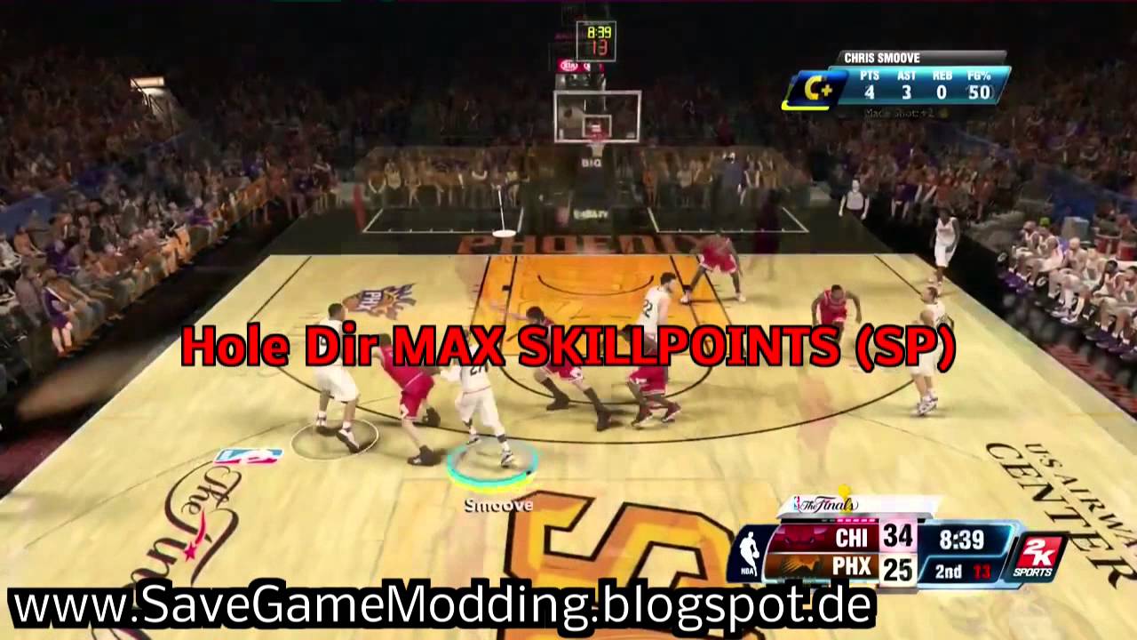 NBA 2K14-MODDING (PS3) ★ Max. SKILL-POINTS [SaveGameModding.blogspot.de] - YouTube