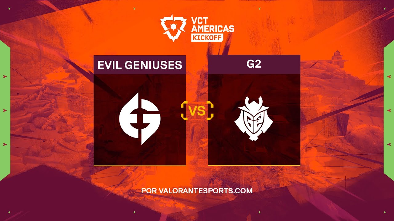 EG vs G2 — VCT Americas Kickoff — Grupos — Mapa 2 - YouTube