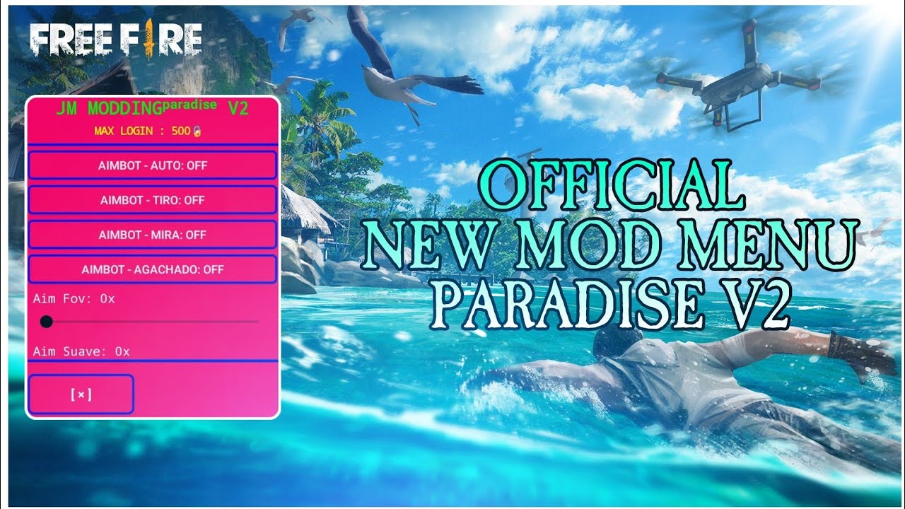 NEW AUTO HEADSHOT MOD MENU FREE FIRE | FREE FIRE MOD MENU | MOD MENU ...