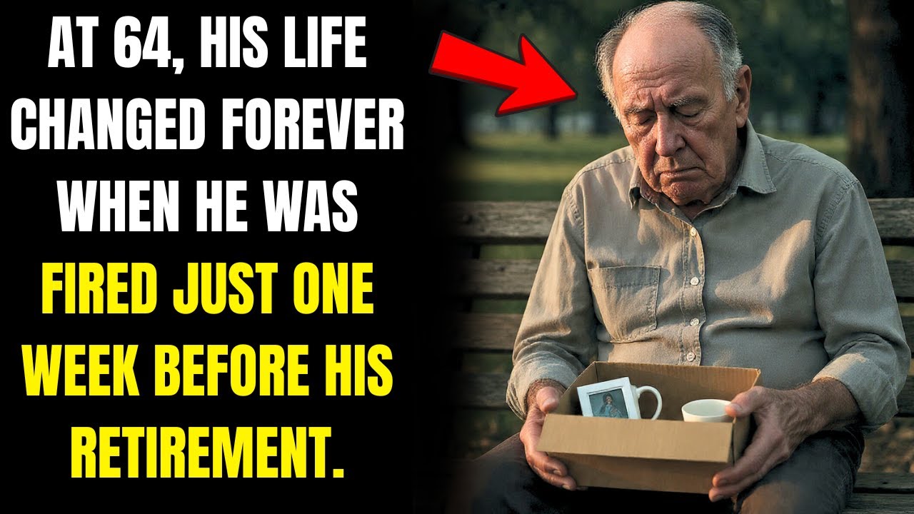 At 64, his life changed forever when he was fired just one week before ...