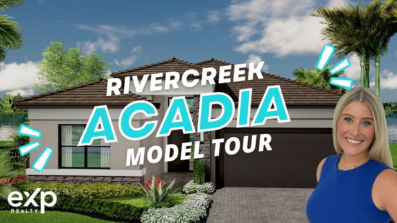 Acadia Model Tour at RiverCreek in Estero - YouTube