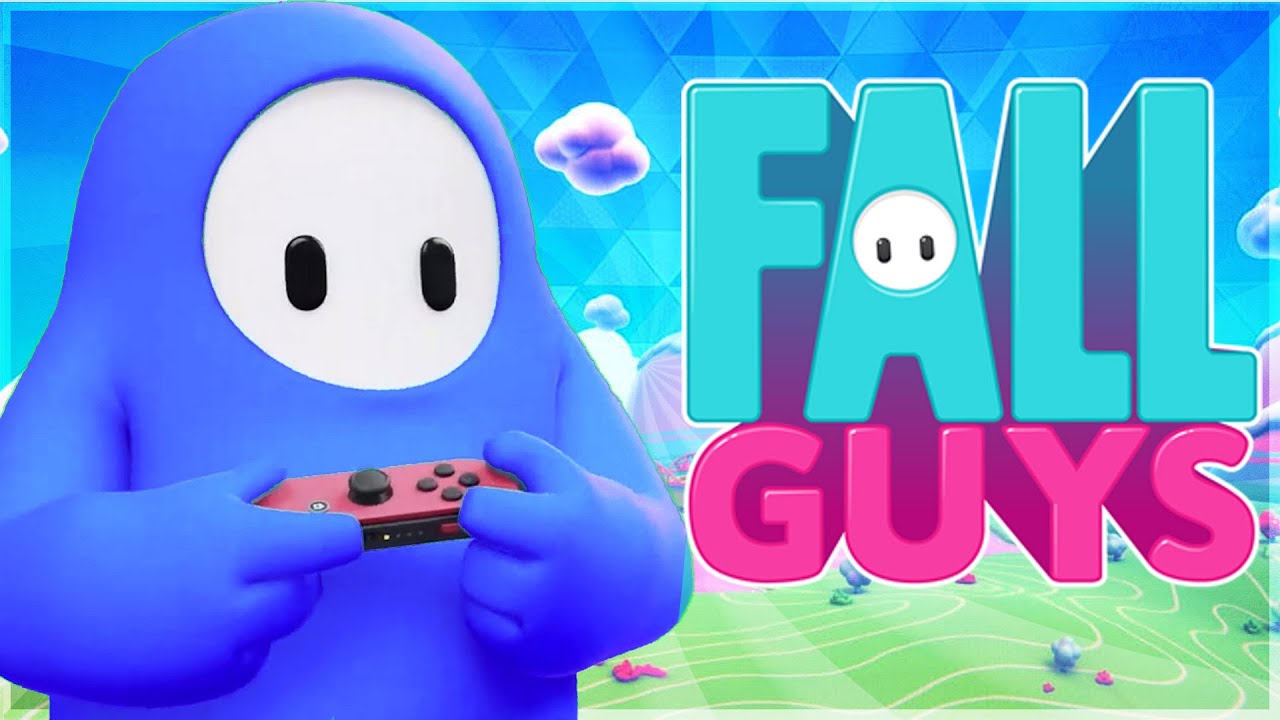 Two Noobs Try Playing Fall Guys! - YouTube