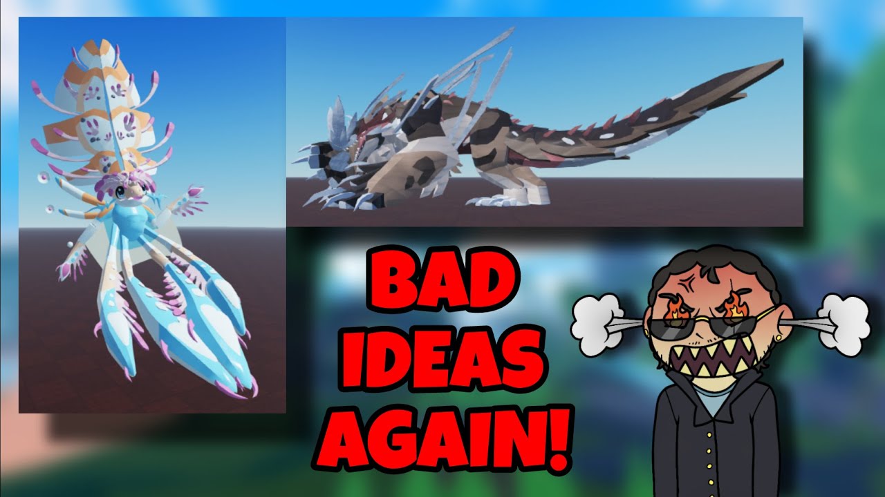 Geogoff & Squitico are BAD ideas | Creatures of Sonaria - YouTube