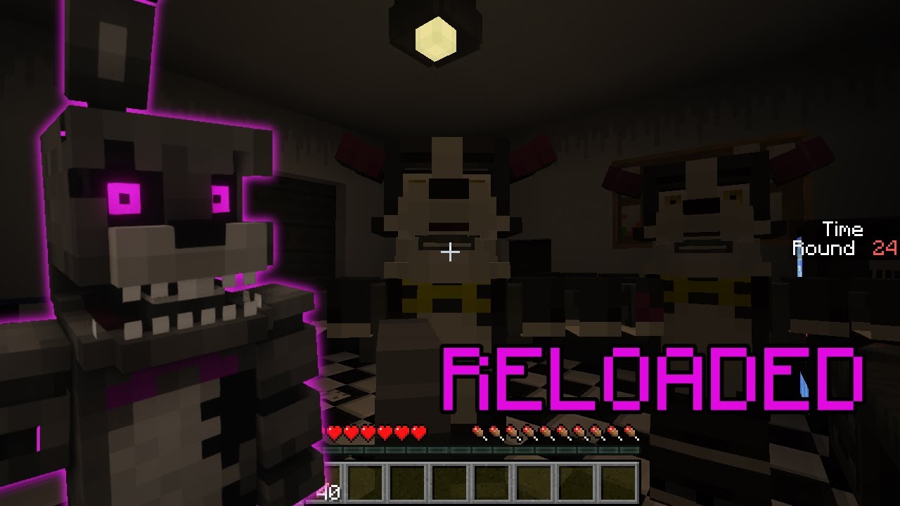 The FNAF MC Map of All Time | TNAR 2: Reloaded MC Edition Playthrough ...