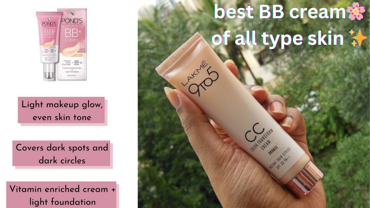 best BB cream of all type skin ️ || light makeup glow, even skin tone ️ ...