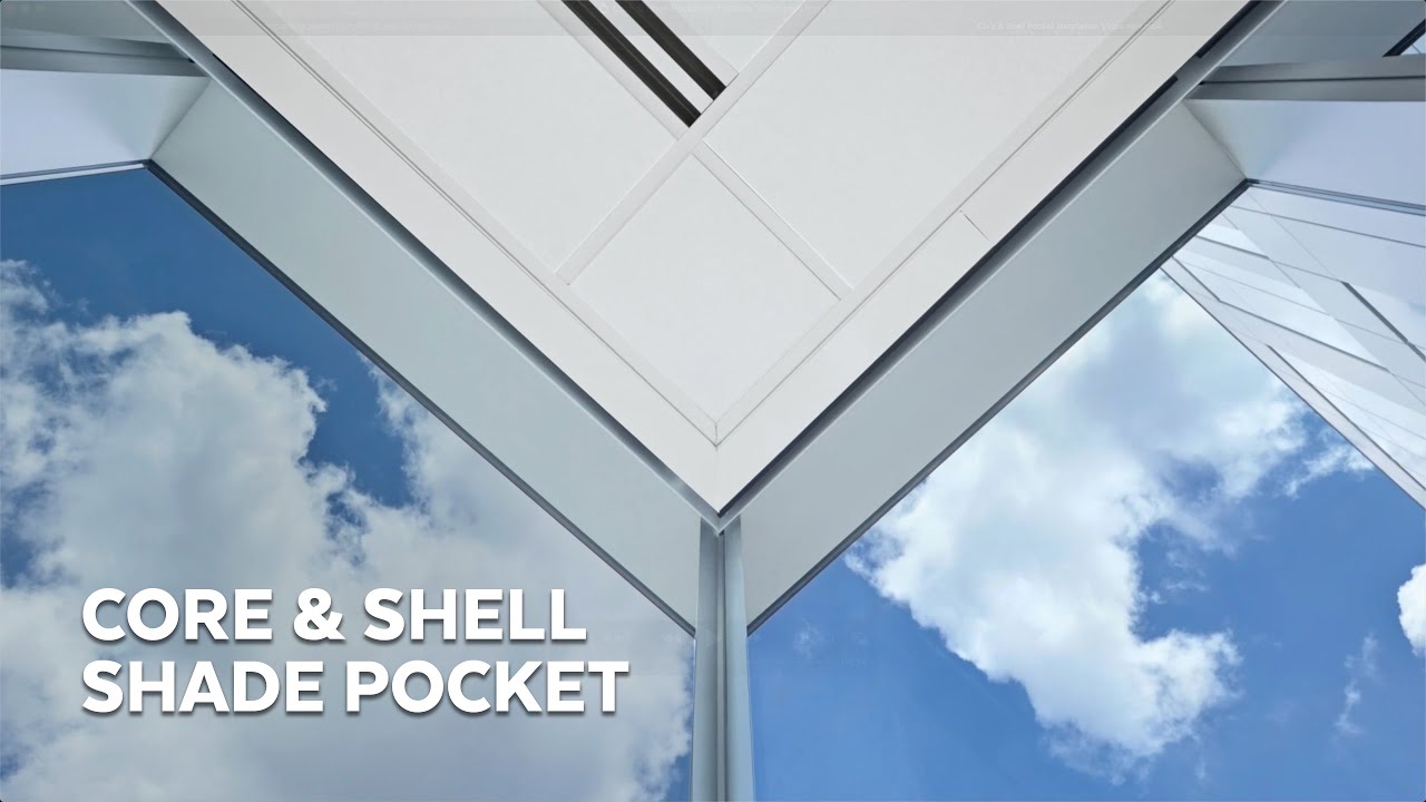 Core & Shell Pocket Shade Pocket | Installation | Armstrong Ceilings ...