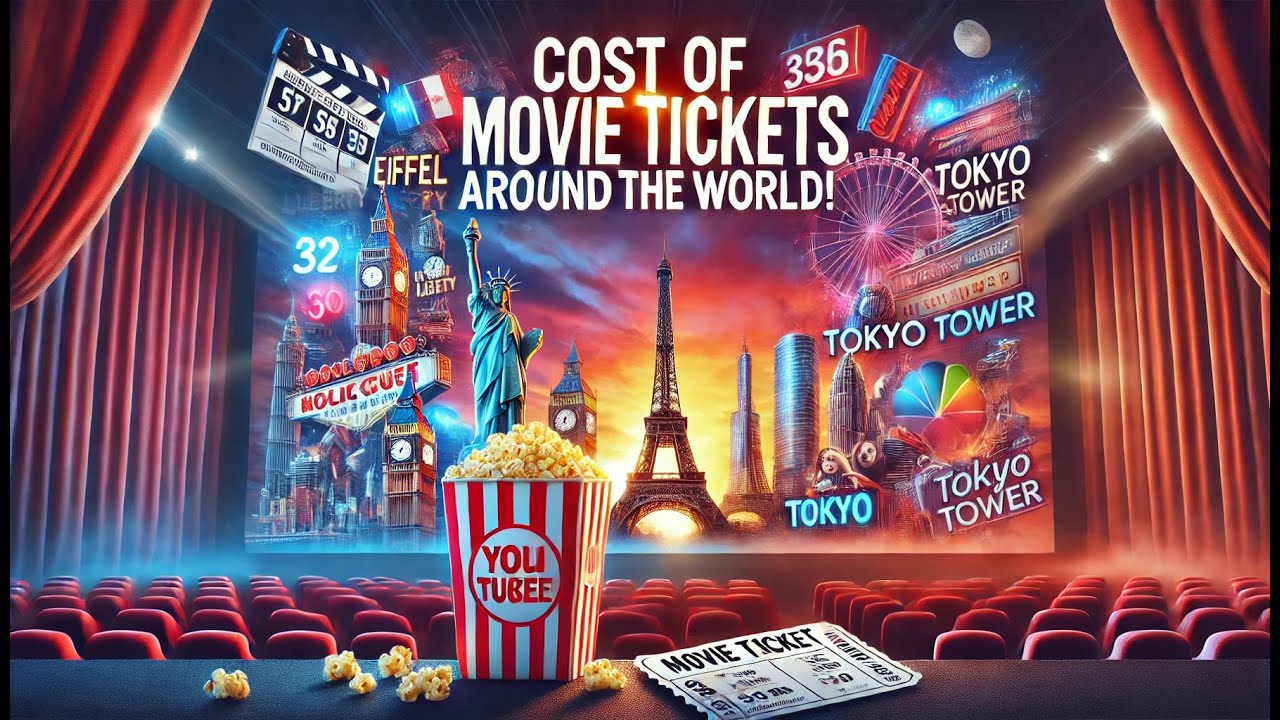 Movie Ticket Prices Around the World: A Global Comparison. #movie # ...