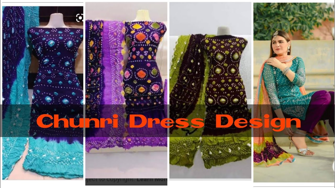 Latest Chunri Dress Designs / Chunri Dress Designs Ideas - YouTube