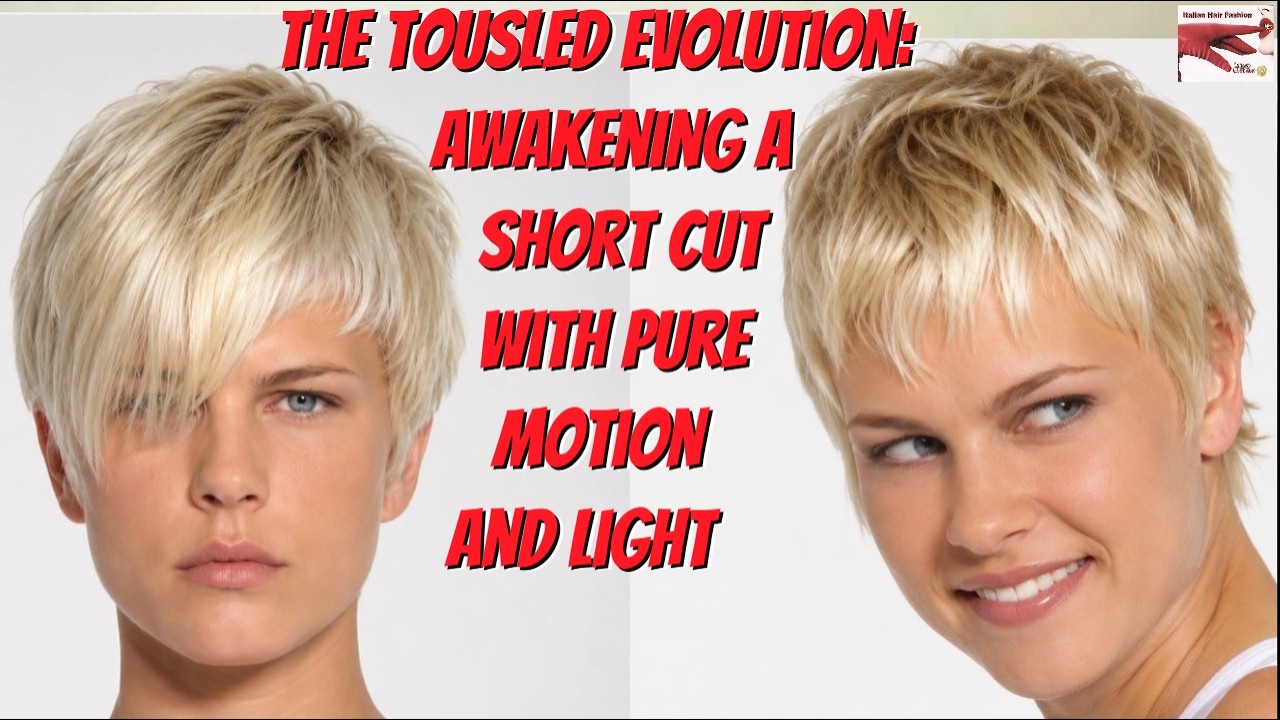 The Pure Technique for a Perfectly Tousled Finish - YouTube
