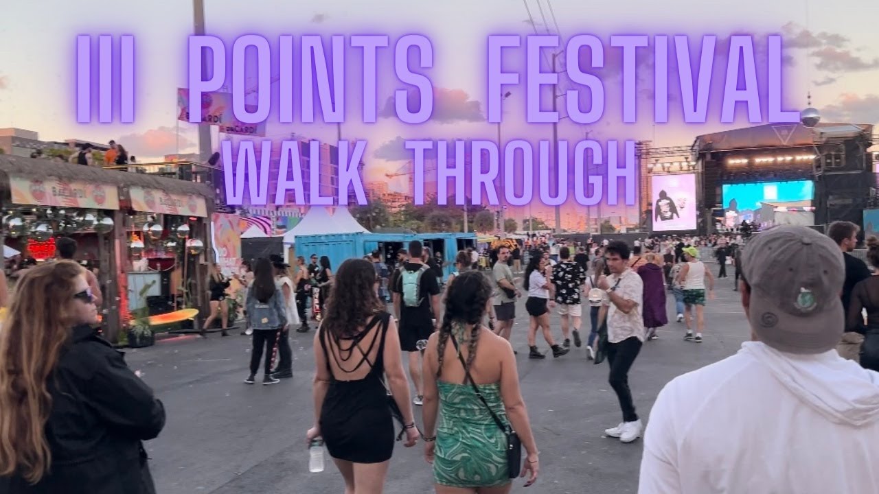 III Points Music Festival WALK THROUGH - YouTube
