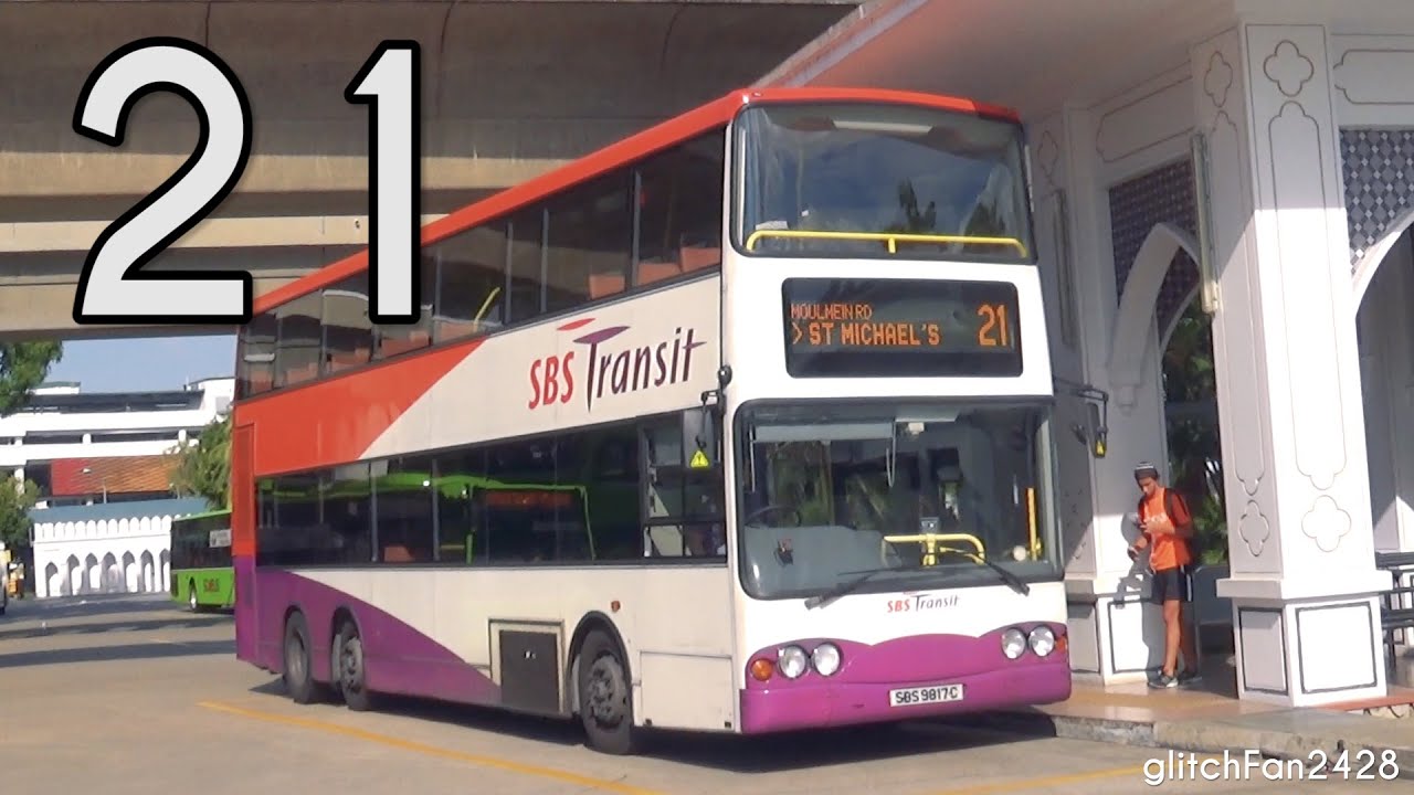 [SBST] (Retired) SBS9817C on Service 21 - Volvo B10TL Super Olympian ...