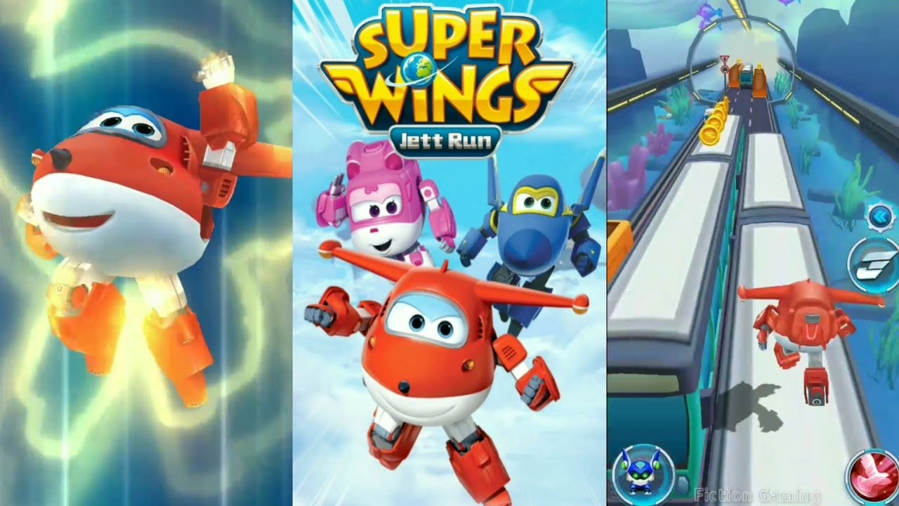 Lets Play : Super Wings Jett Run - YouTube