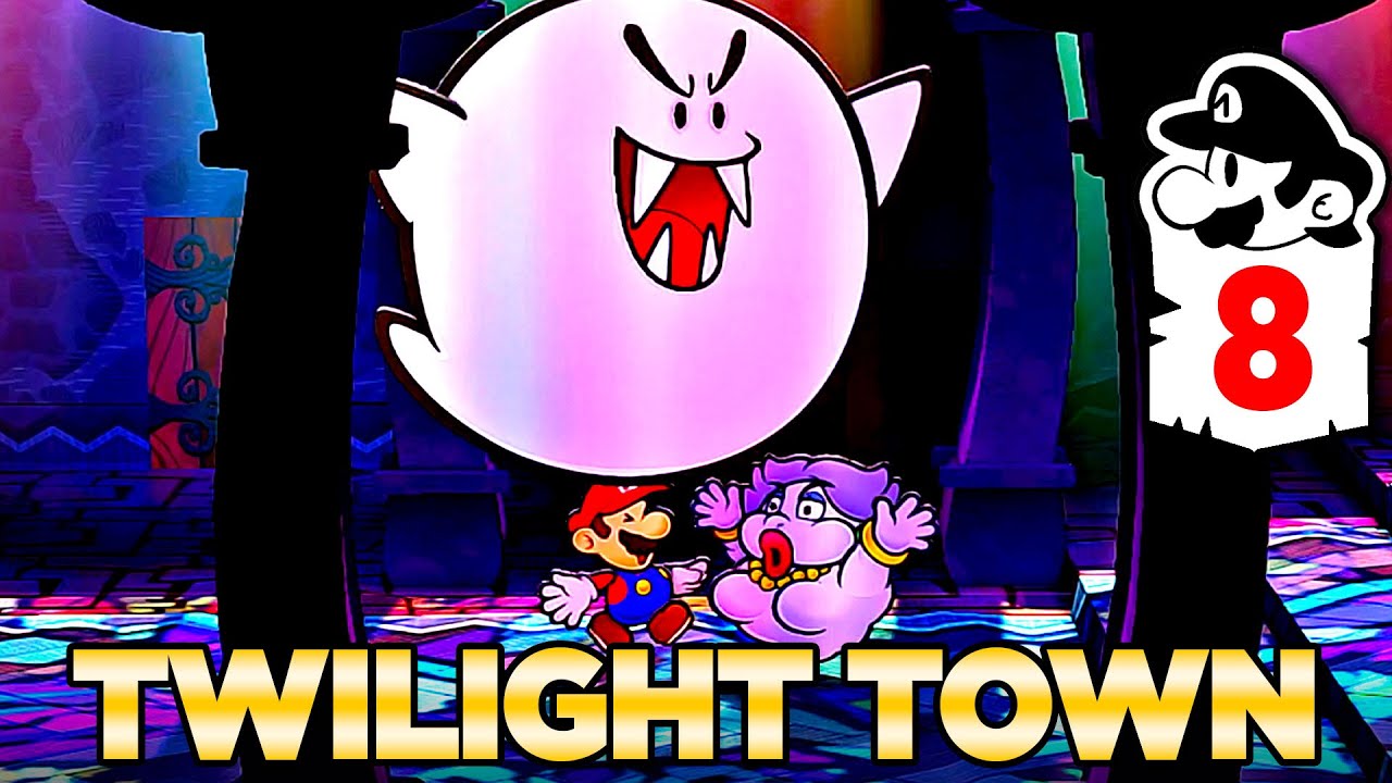 Twilight Town - Paper Mario: The Thousand-Year Door Switch - 100% ...