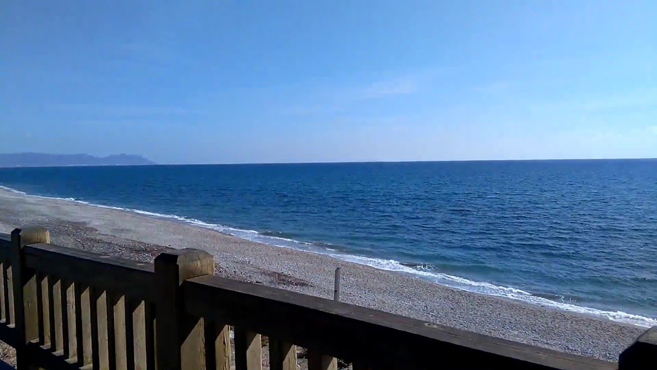 El Toyo beach, Almería, España - YouTube