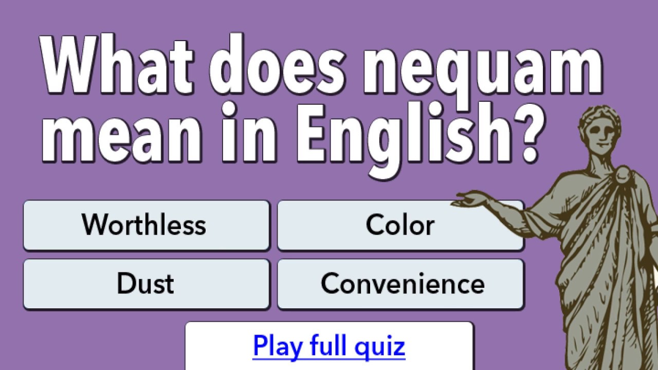 Latin Words Quiz YouTube latin-words-quiz-youtube