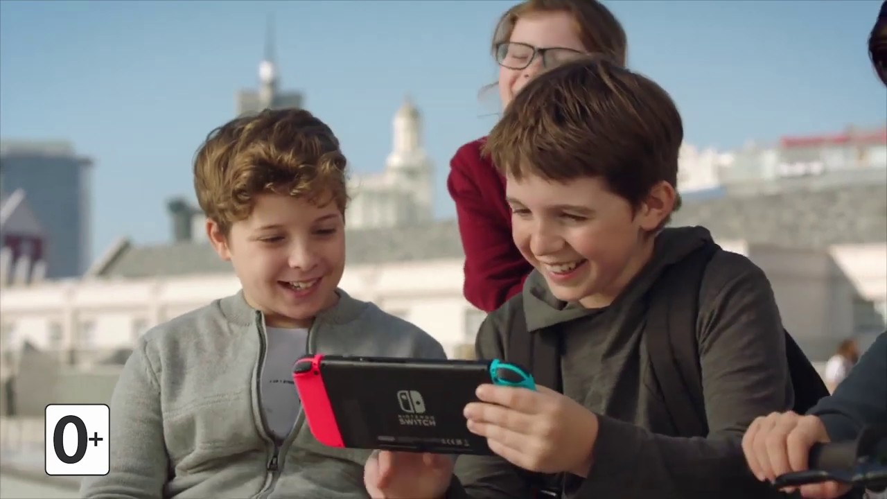 Super Mario Maker 2 Nintendo Switch commercial RUSSIA russian tvcm cm ...