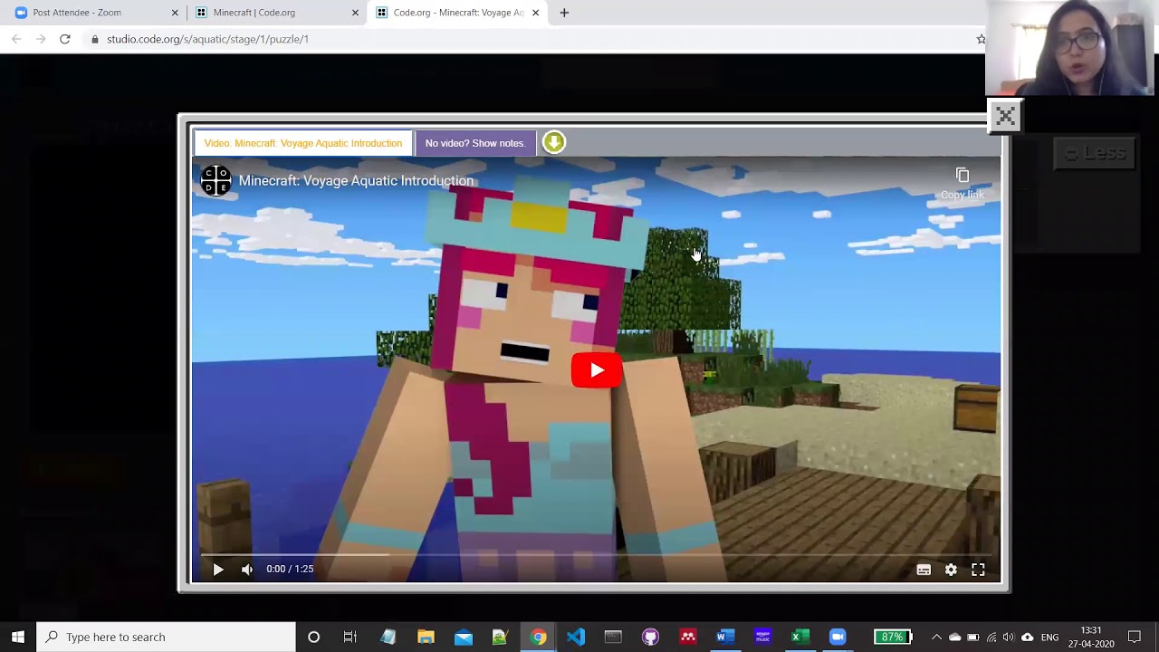 EIS Teacher Ms Smriti Banerjee teaching coding through intriguing fun ...